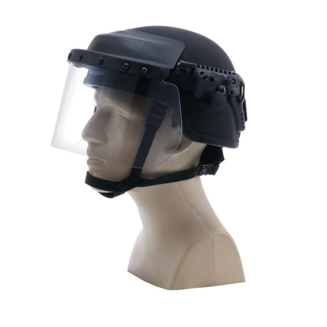 Product: DK7-X.250AF-RCLE RAIL MOUNT TACTICAL FACE SHIELD 6"